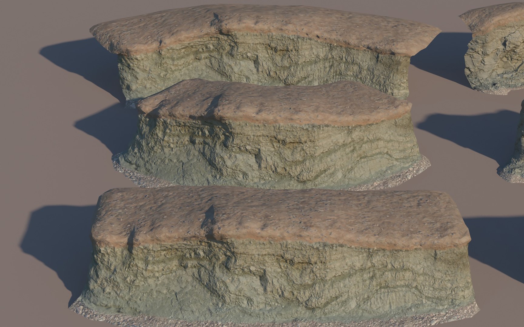 Modular Cliff 3D Model - TurboSquid 1201425