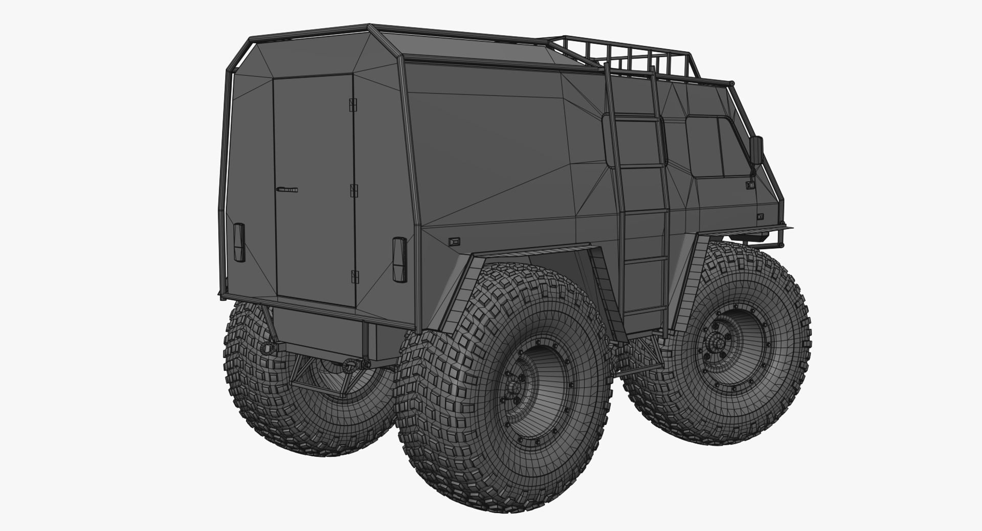Swamp buggy 3D - TurboSquid 1174592