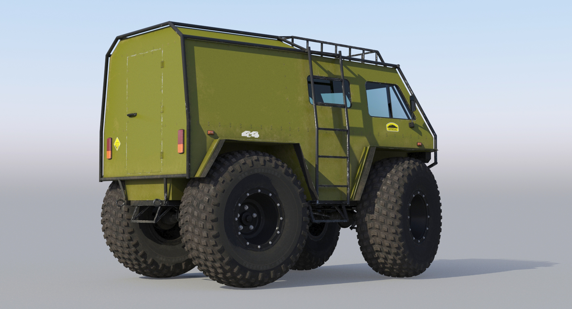 Swamp buggy 3D - TurboSquid 1174592