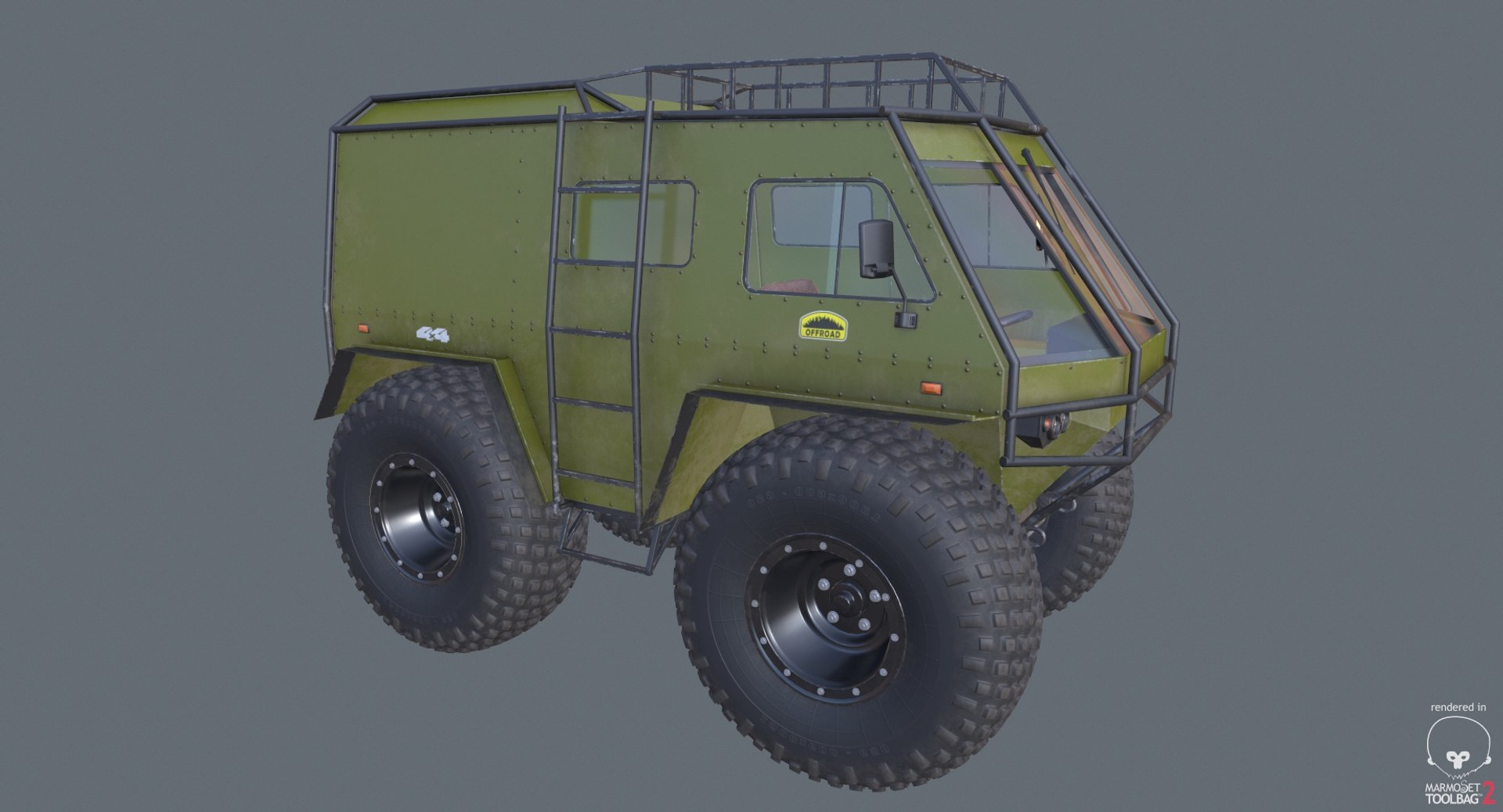 Swamp Buggy 3D - TurboSquid 1174592