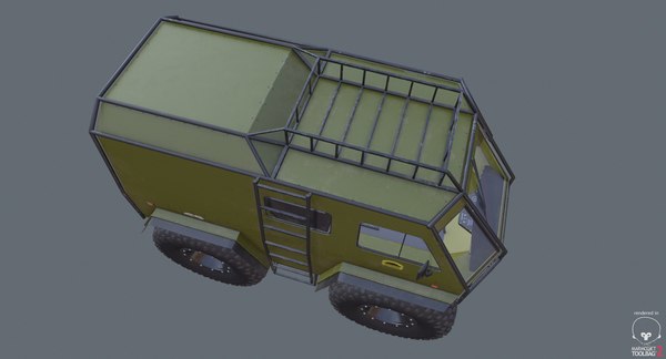 Swamp buggy 3D - TurboSquid 1174592