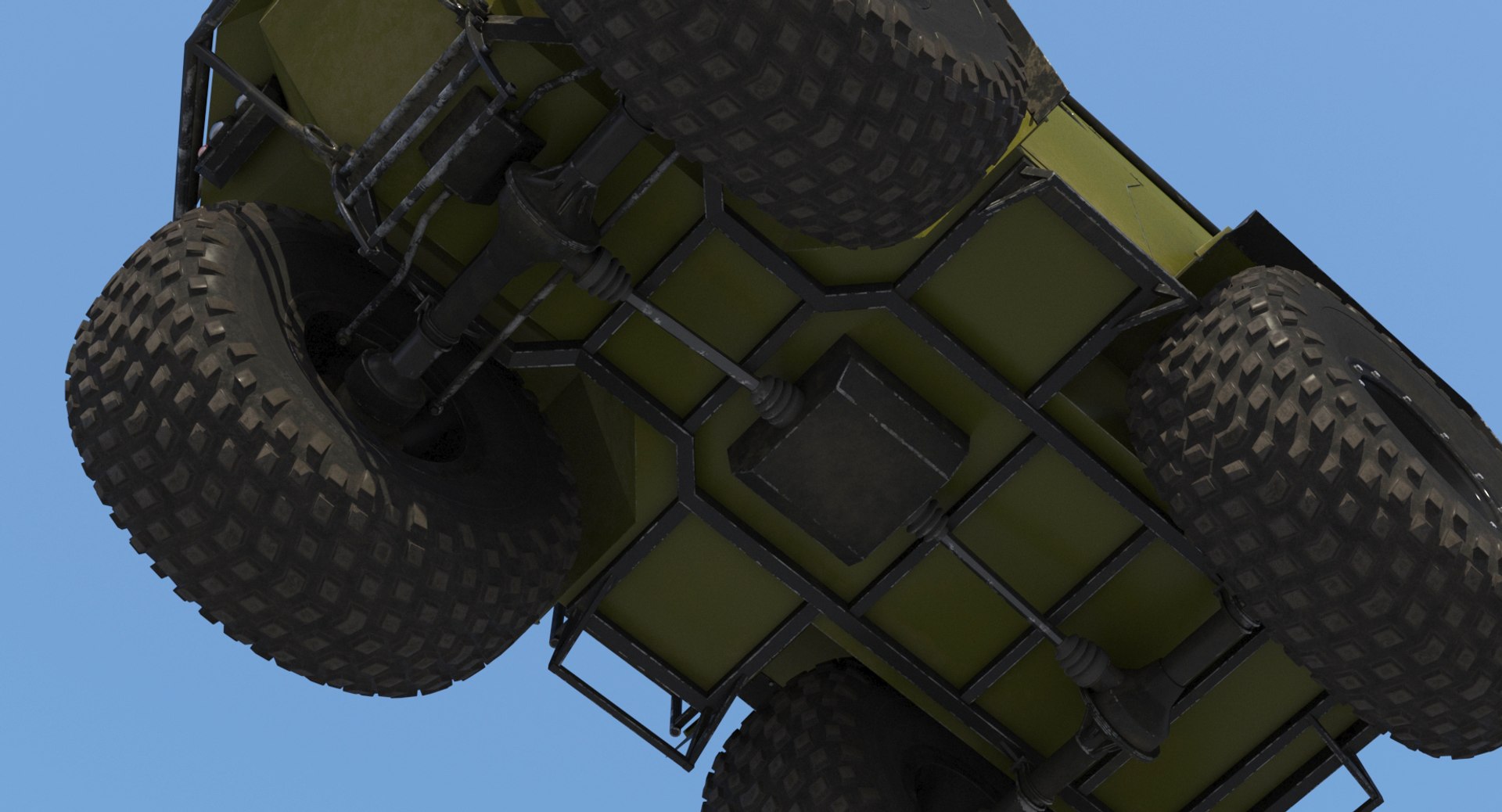 Swamp Buggy 3D - TurboSquid 1174592