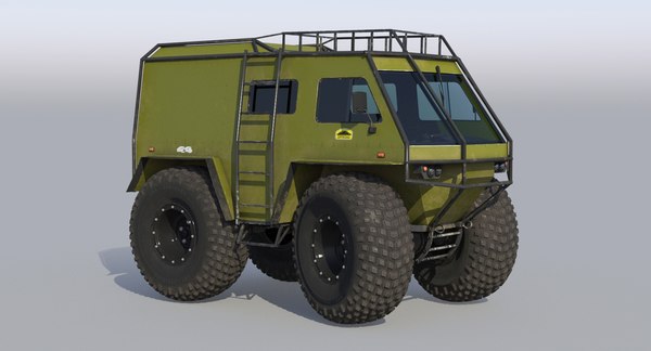 Swamp buggy 3D - TurboSquid 1174592