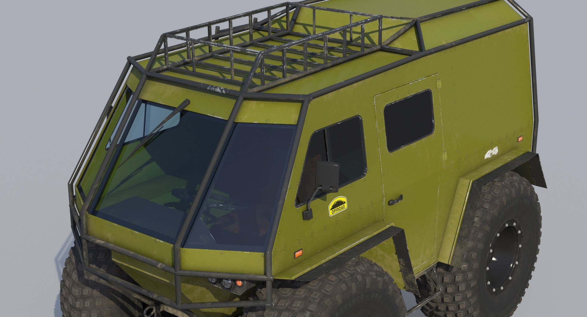 Swamp Buggy 3D - TurboSquid 1174592