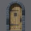 3d castle door