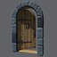 3d castle door