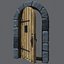 3d castle door