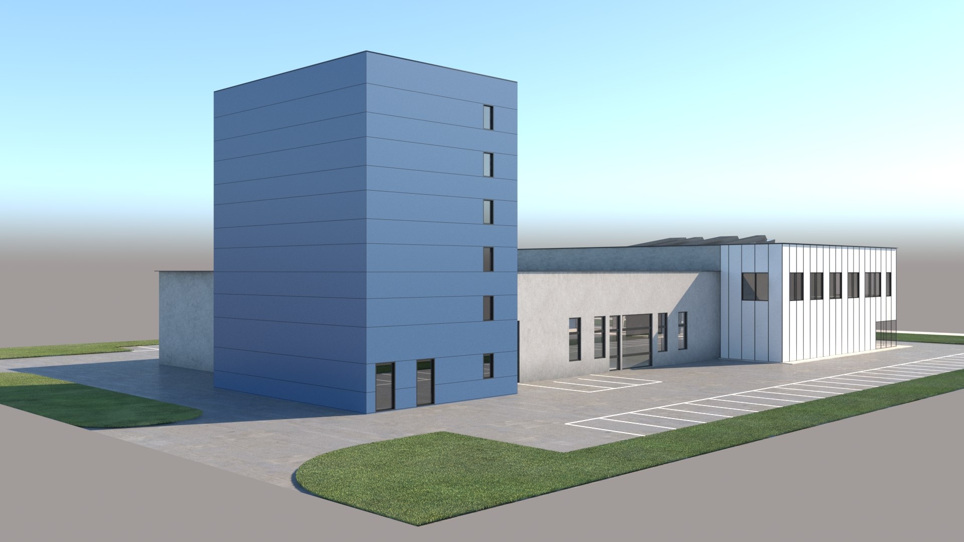 3D Car Dealership Showrooms Model - TurboSquid 1517960