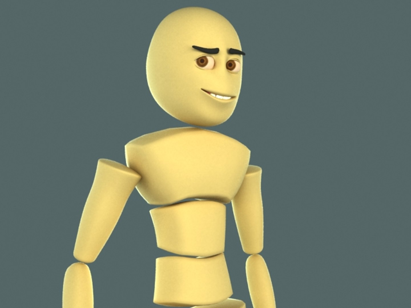 Rig Body 3d Model