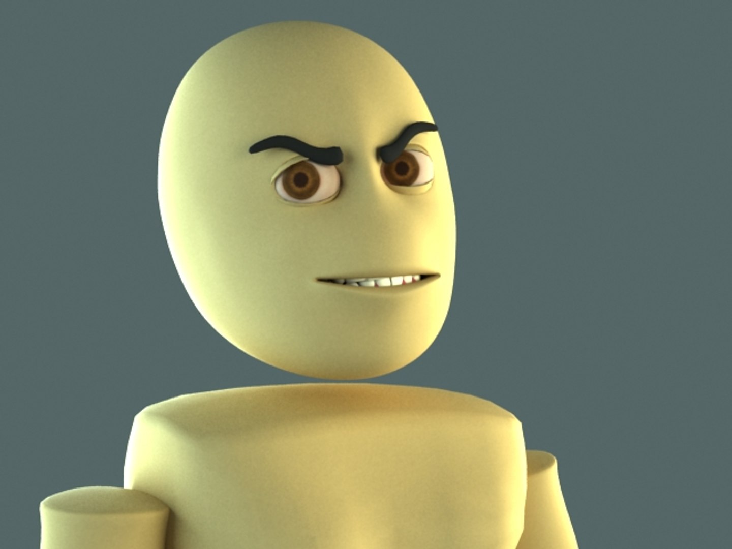 Rig Body 3d Model