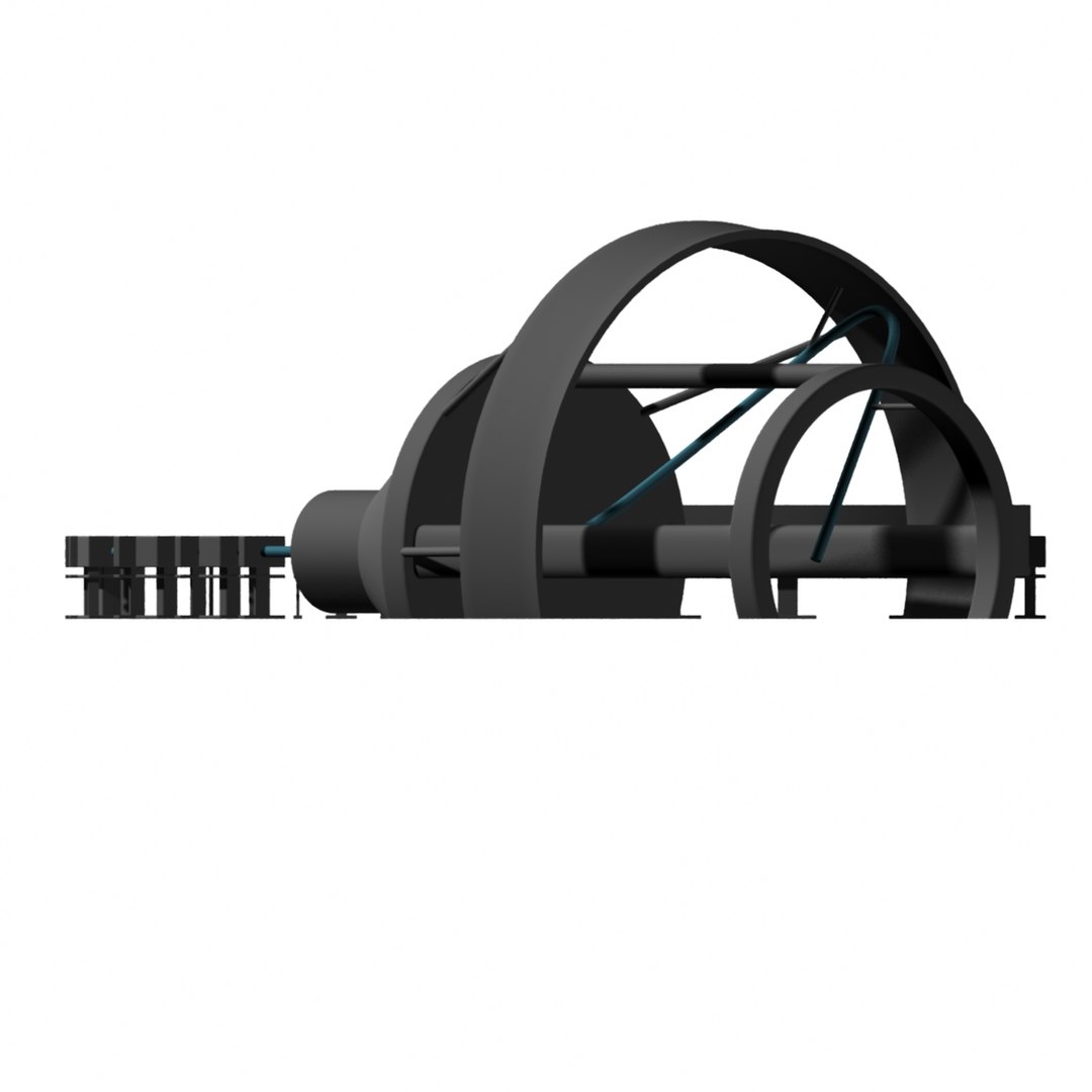 proton cancer therapy 3d model