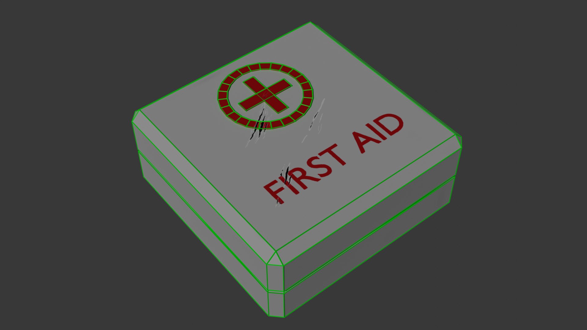 MedKit Low Poly Game Ready 3D Model - TurboSquid 2195077
