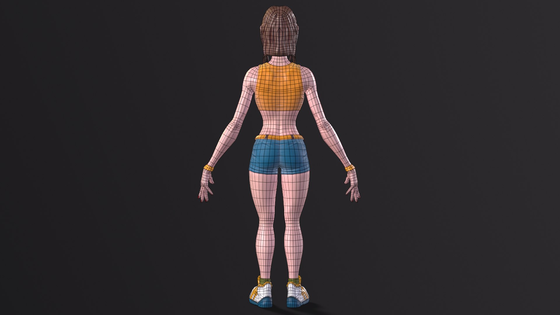 3D Sunny Girl - TurboSquid 2250311