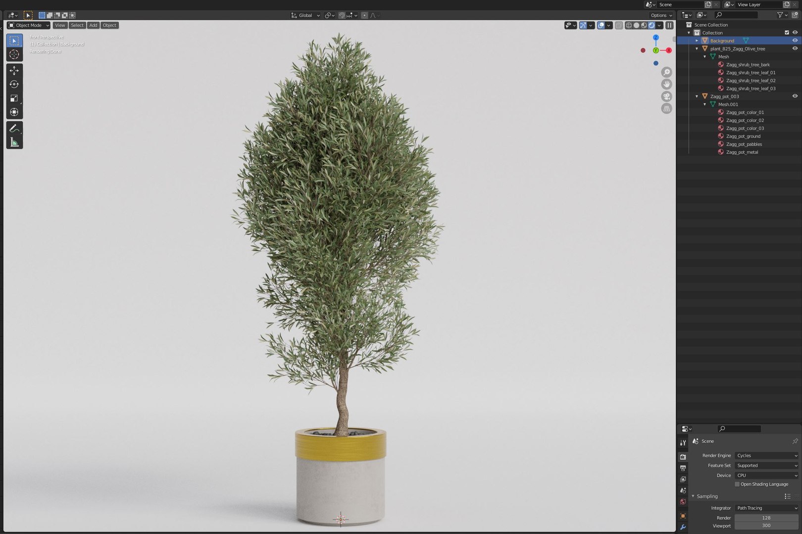 Plants Collection 825 3D Model - TurboSquid 1963750