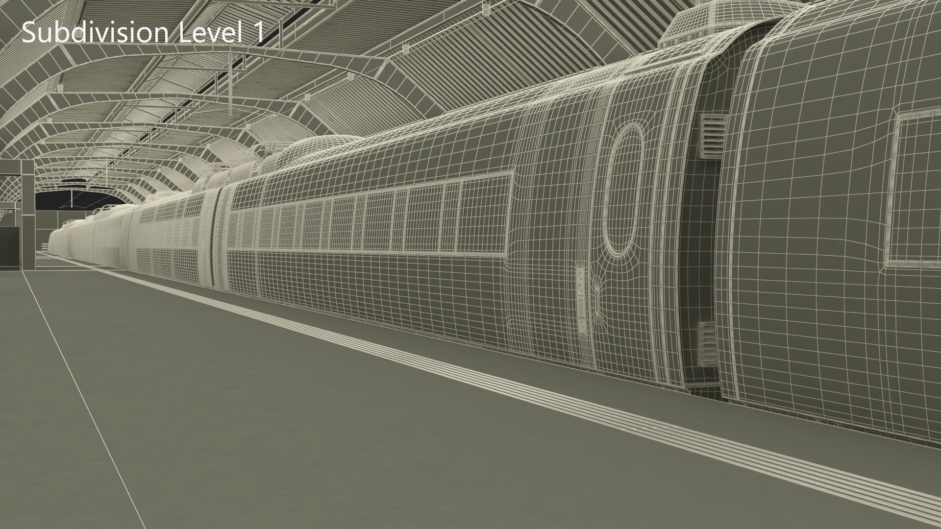 3D Train Platform Model - TurboSquid 2339104
