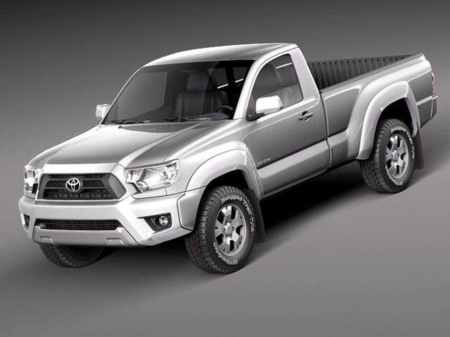 Toyota Tacoma Single Cab 3d 3ds