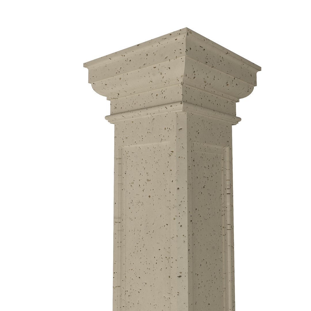 Coloumn Set 1 3D Model - TurboSquid 1959376