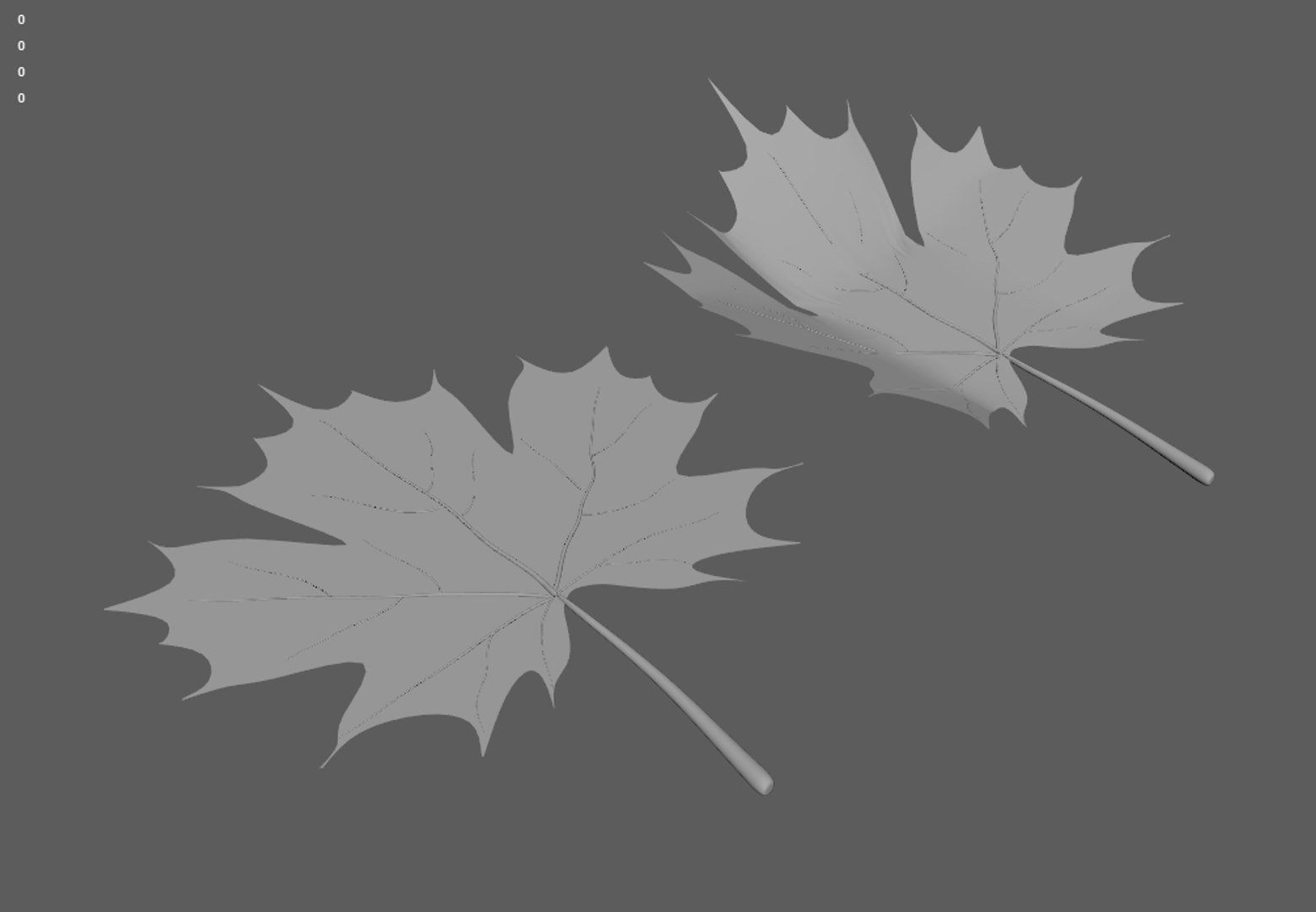 Maple Leaf 3D - TurboSquid 1266052