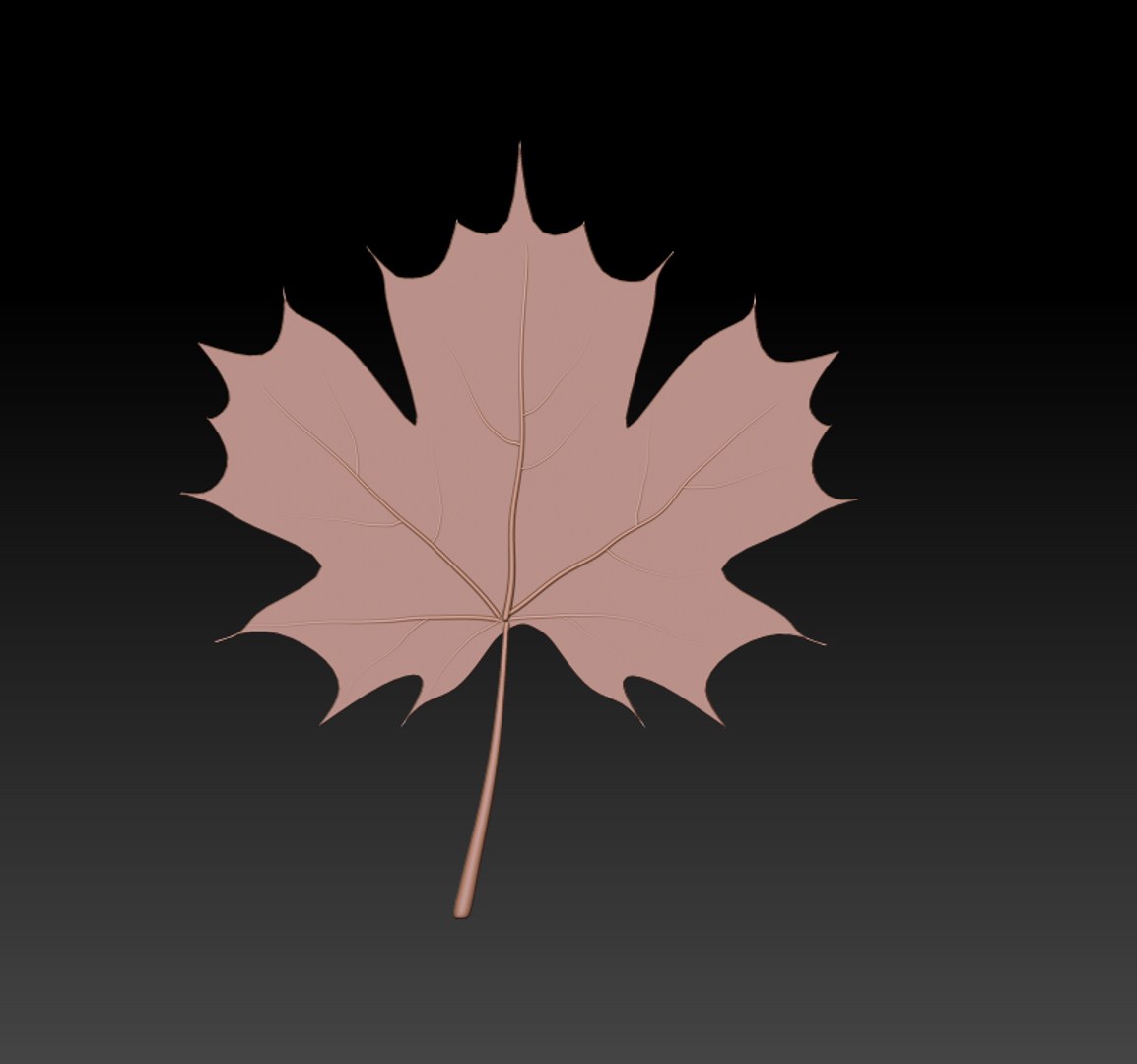 Maple Leaf 3D - TurboSquid 1266052