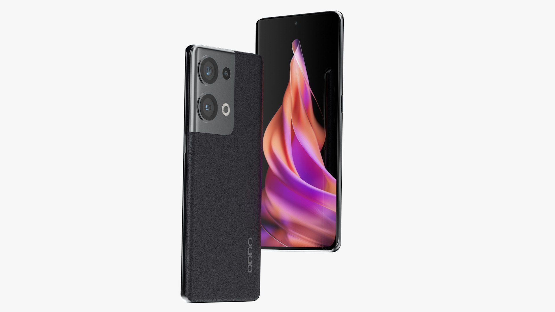 OPPO Reno 9 Pro Plus Black 3D Model - TurboSquid 2001851