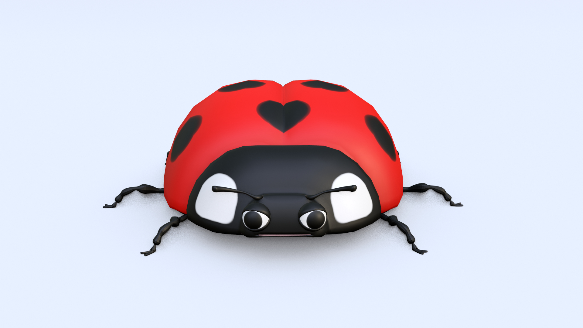 Cartoon Ladybug 3D - TurboSquid 2014146