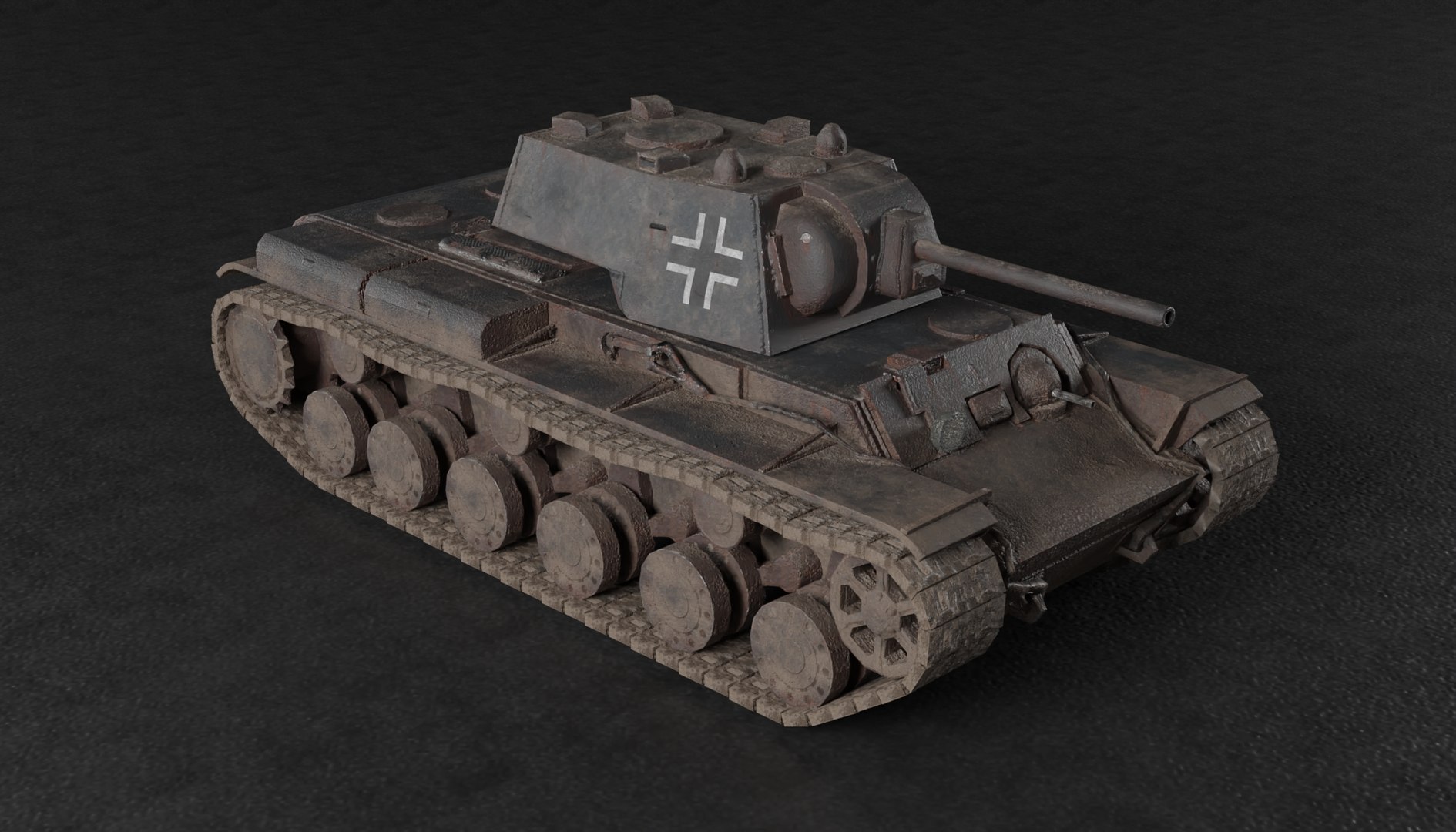 Kv-1 Soviet Heavy Tank Model - TurboSquid 1604277