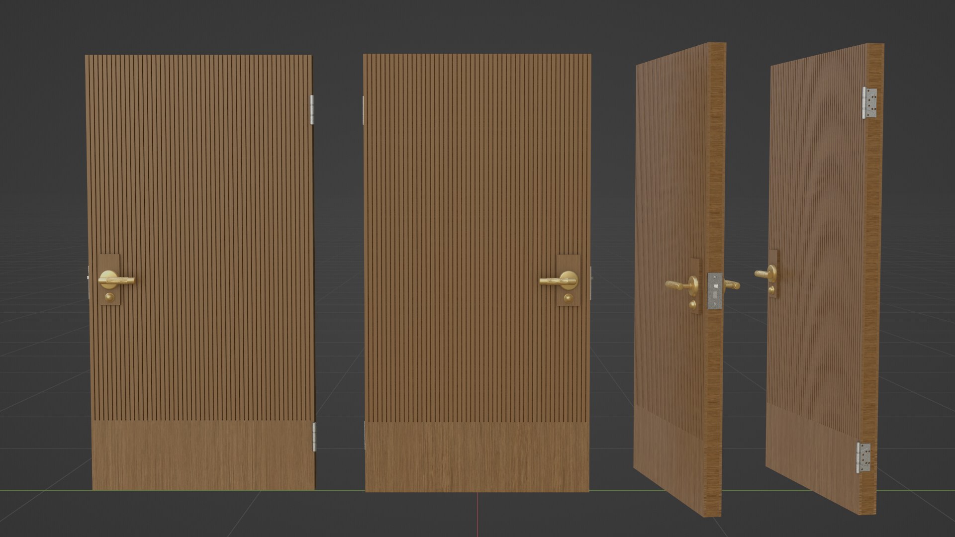 Room Door 3D Model - TurboSquid 1983955
