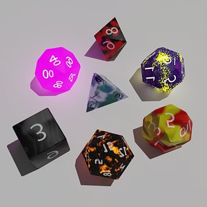 Download 3D Dice STL Models - TurboSquid