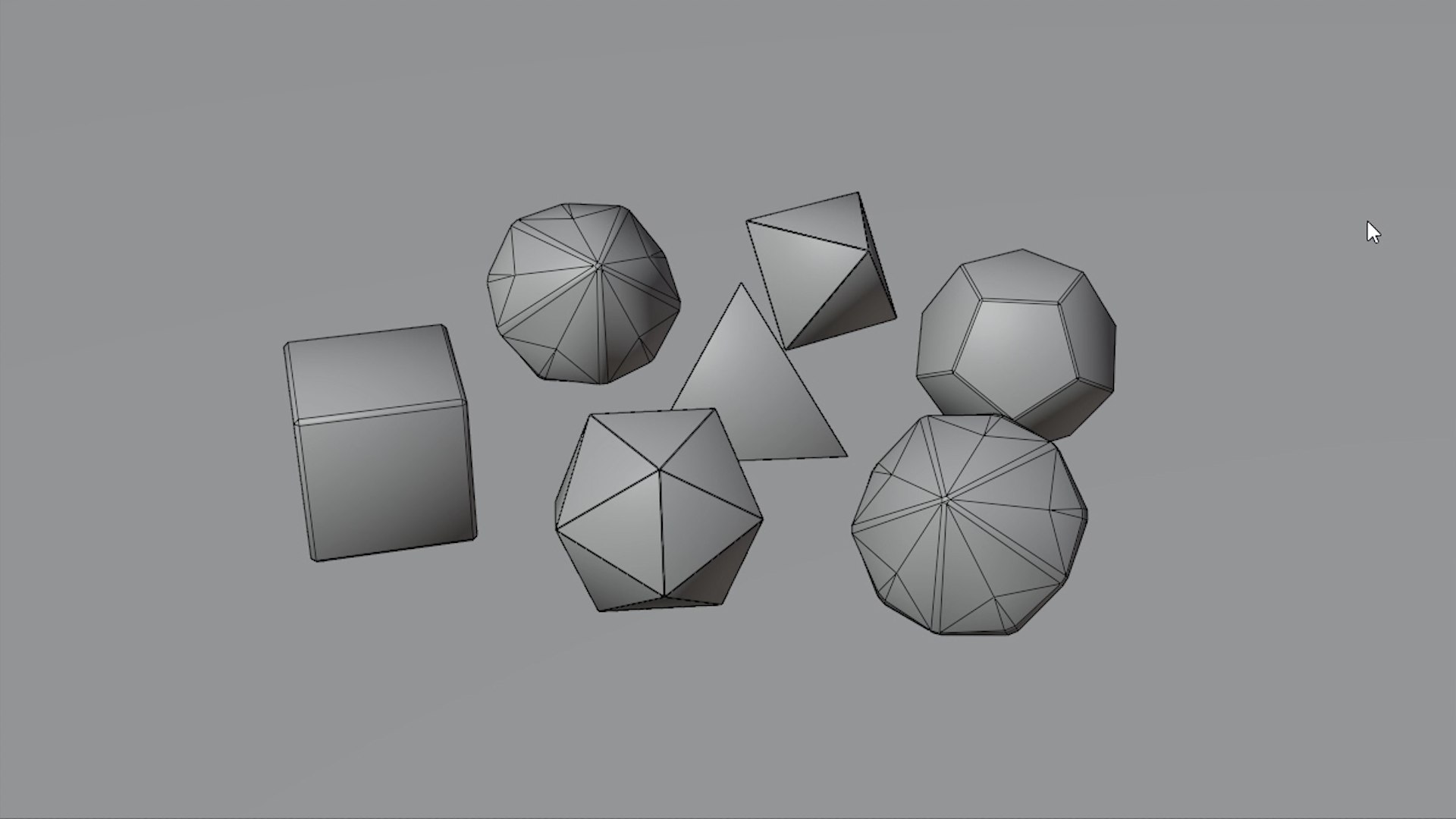 Polyhedral Dice Set 3D Model - TurboSquid 1613786