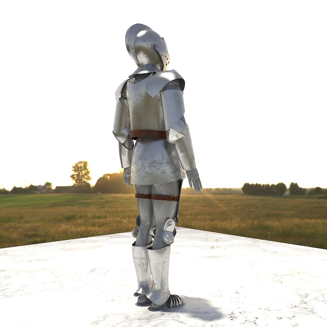 Knight Armor 1 3d Model