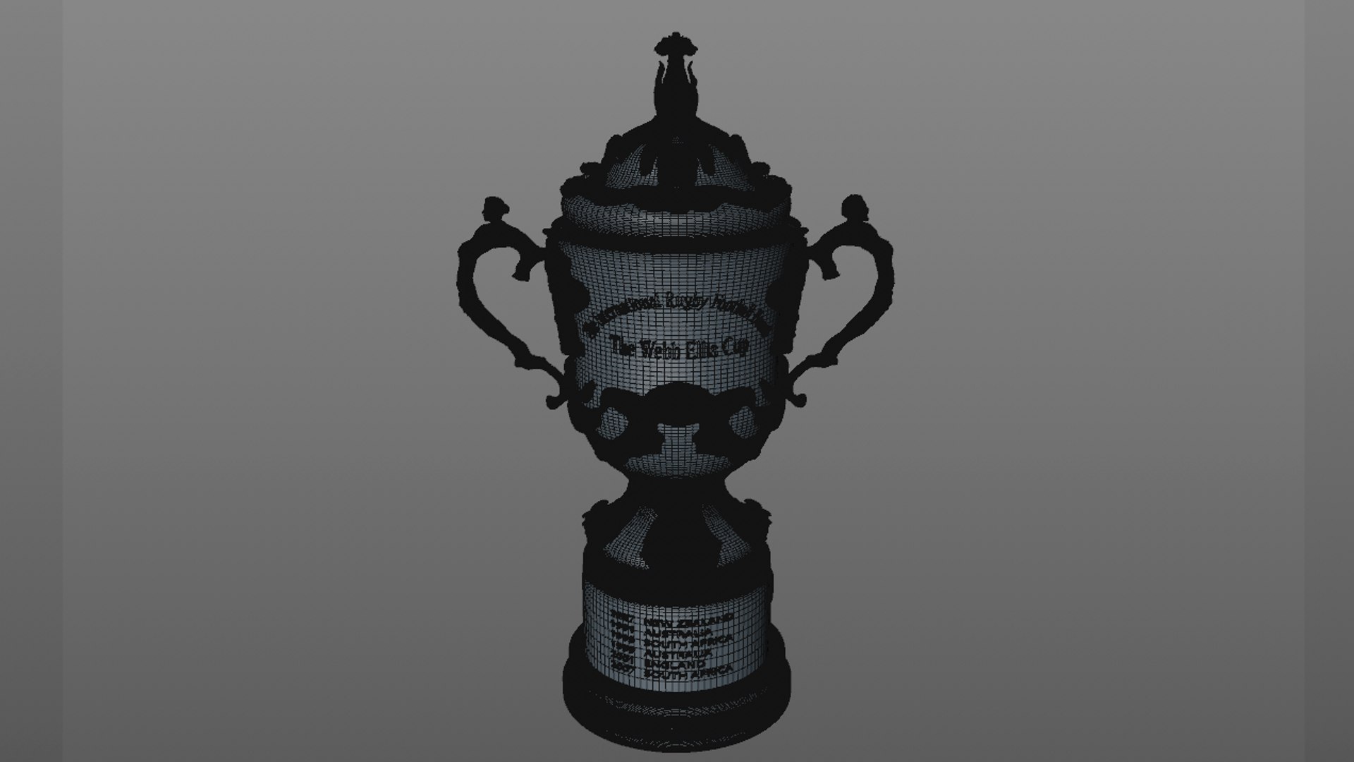 3D Webb Ellis Cup L054 Model - TurboSquid 1362667