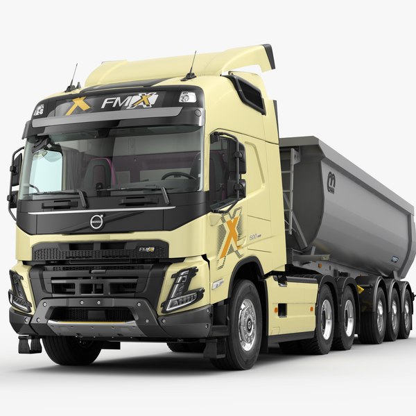 modelo 3d VOLVO FMX 2020 6X4 Volquete - TurboSquid 2160578