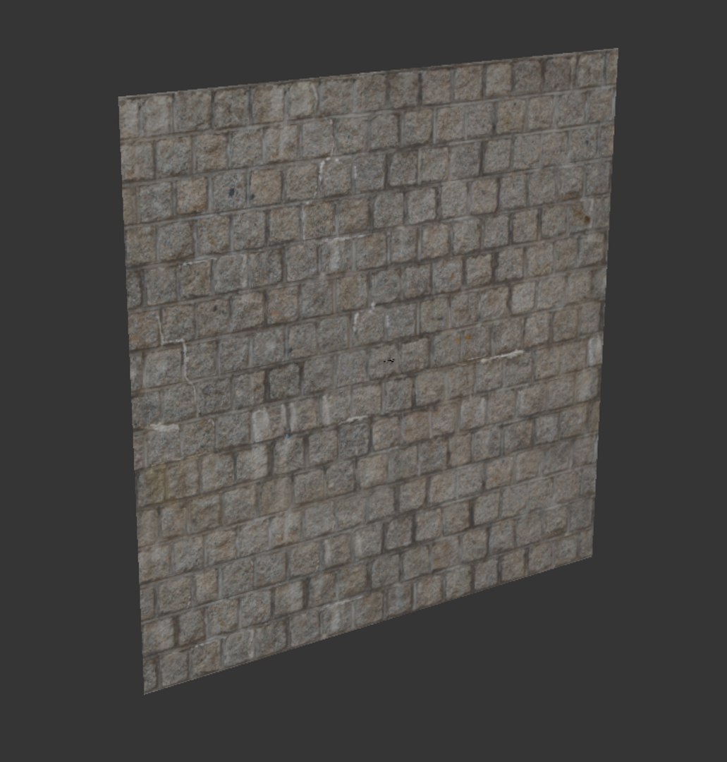 3D Ultra Realistic Brick Old Wall - TurboSquid 1403133