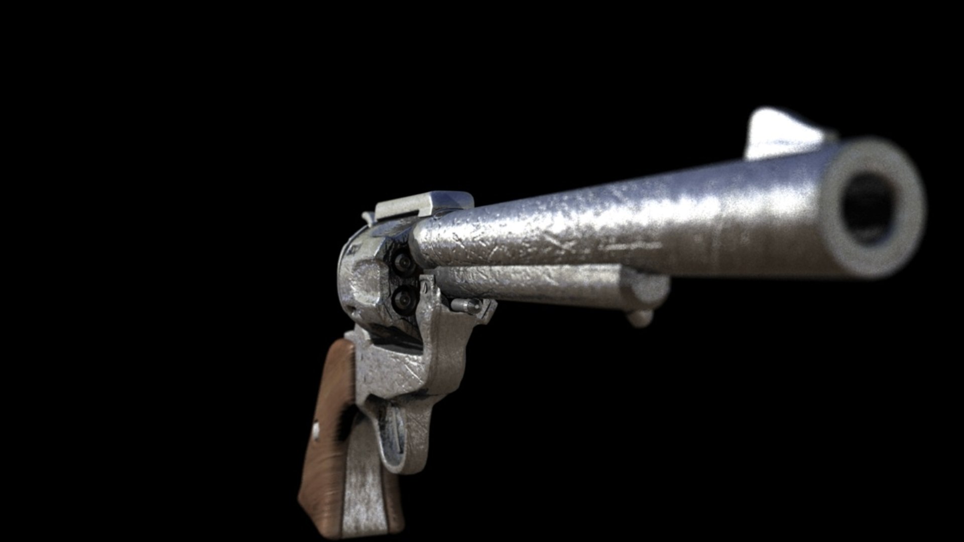 3d ma gun revolver