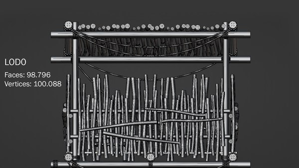 modelo 3d Atalaya medieval realista - TurboSquid 2111533