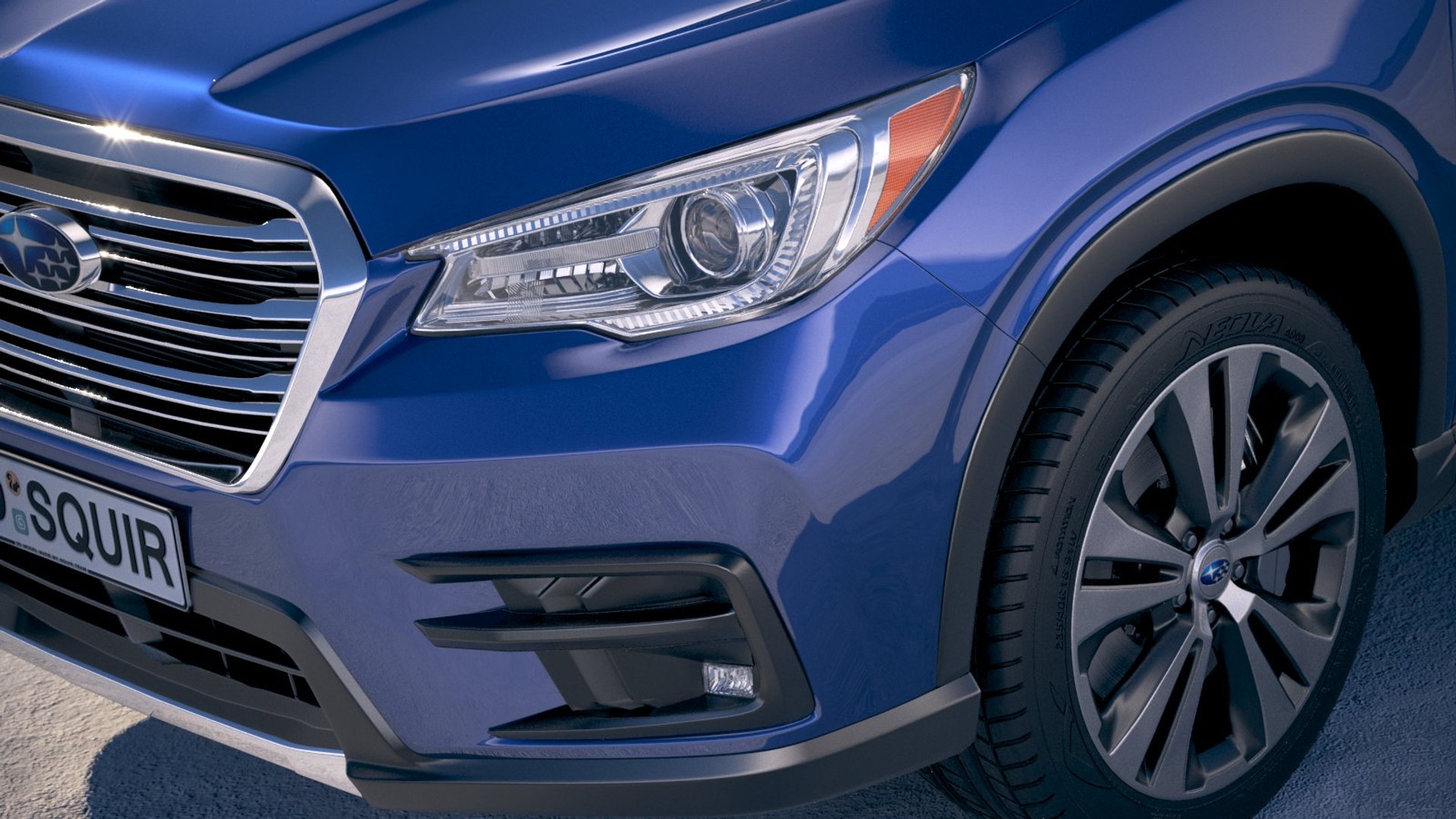 Subaru Ascent 2019 3D - TurboSquid 1262670