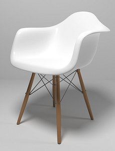 3d model eames chair
