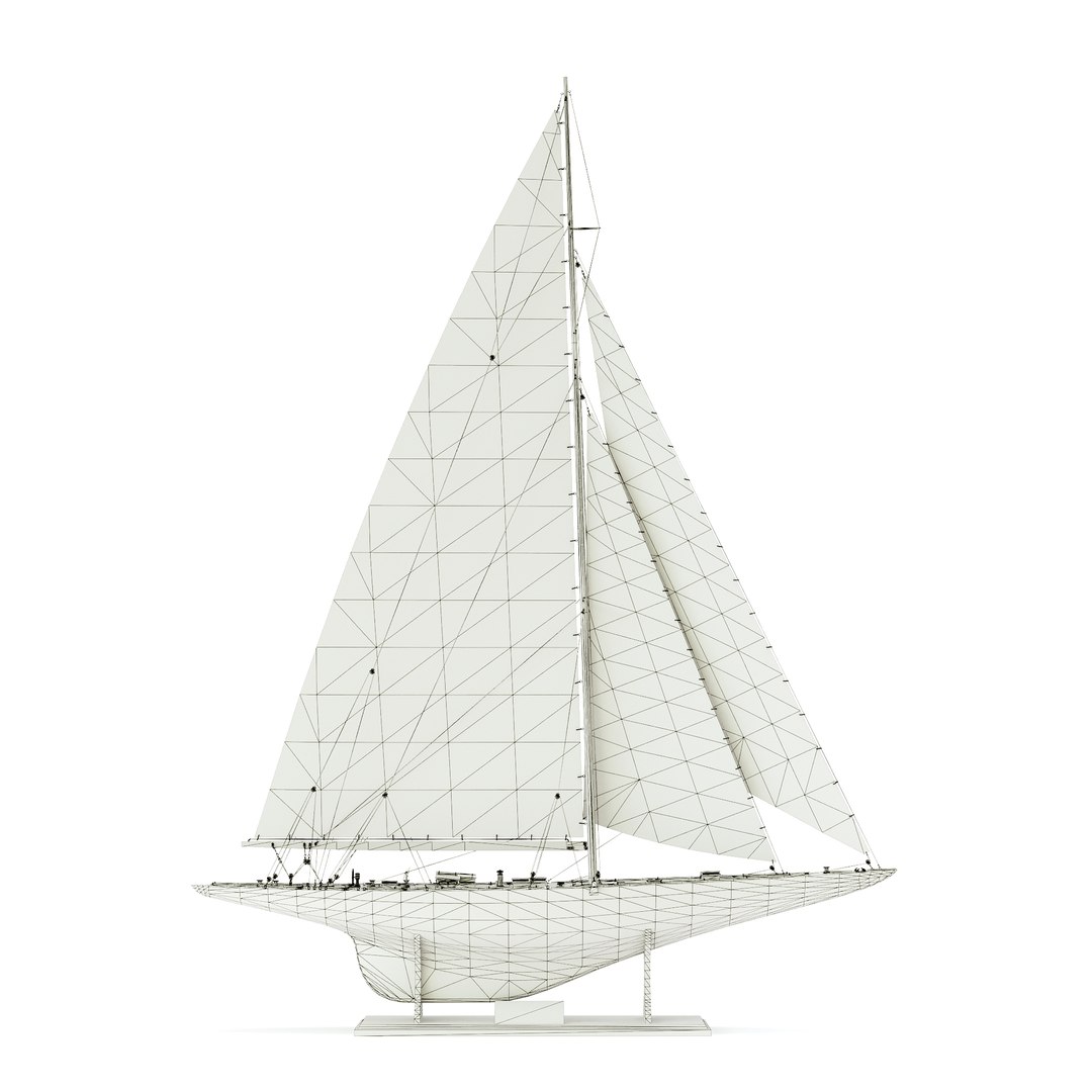 Yacht Endeavour 1934 3D Model - TurboSquid 2075968