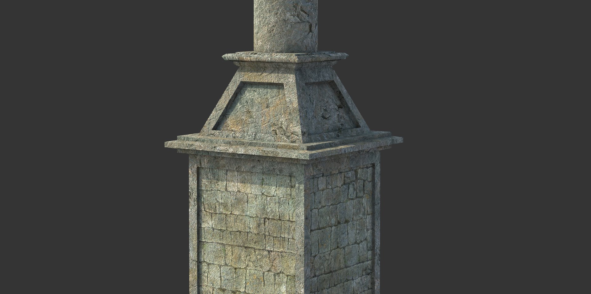Free Fantasy Ancient Pillar 3D - TurboSquid 1761663
