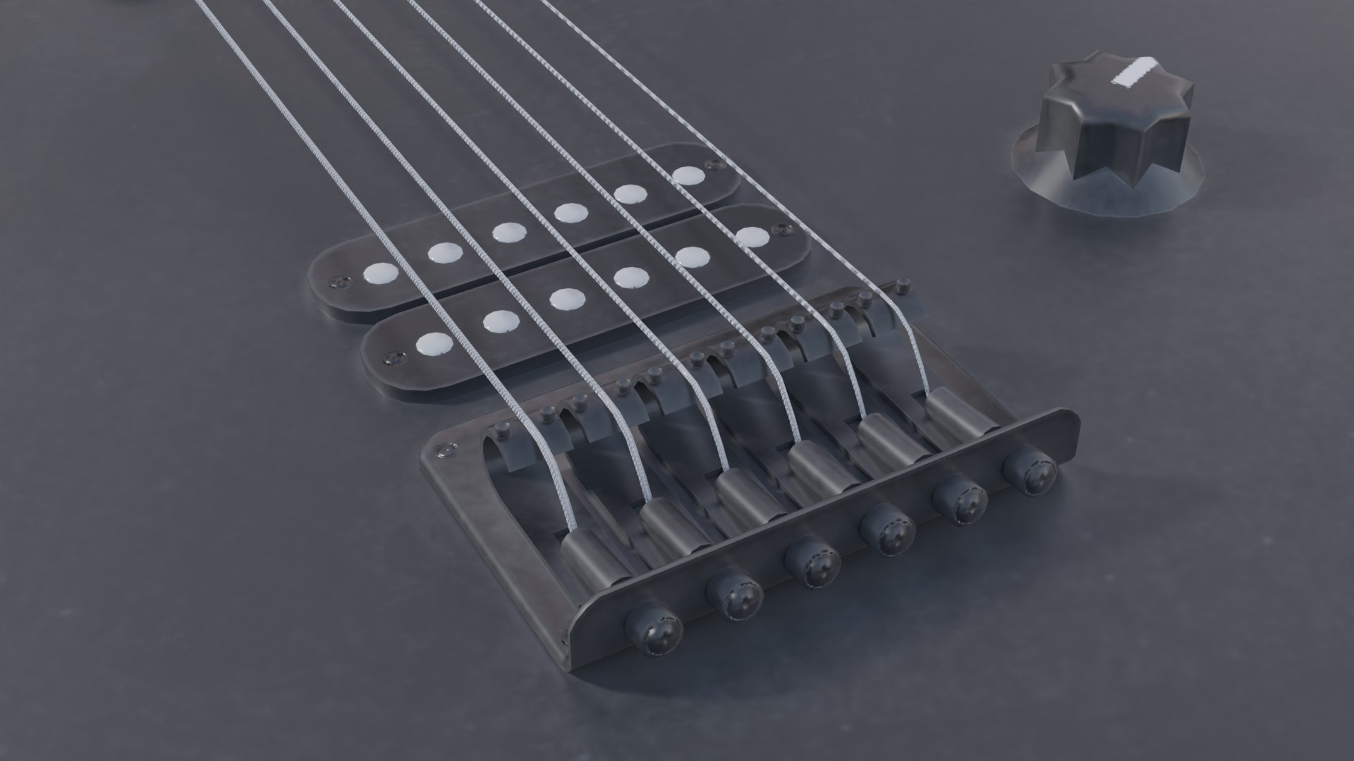 High Quality Electric Guitar 4K Textures 3D Model - TurboSquid 1952474