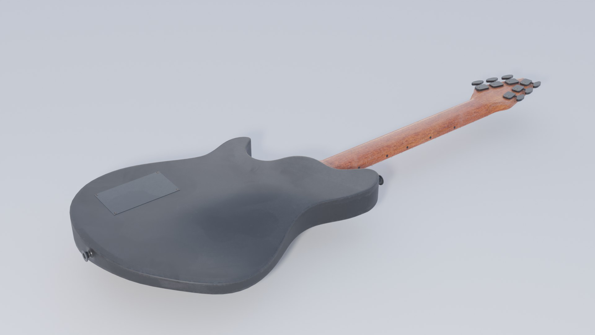 High Quality Electric Guitar 4K Textures 3D Model - TurboSquid 1952474