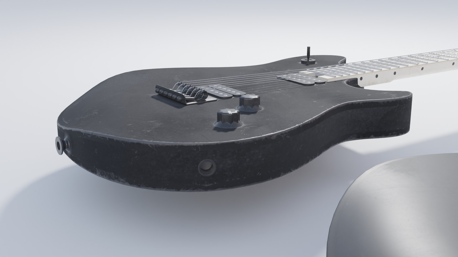 High Quality Electric Guitar 4K Textures 3D Model - TurboSquid 1952474