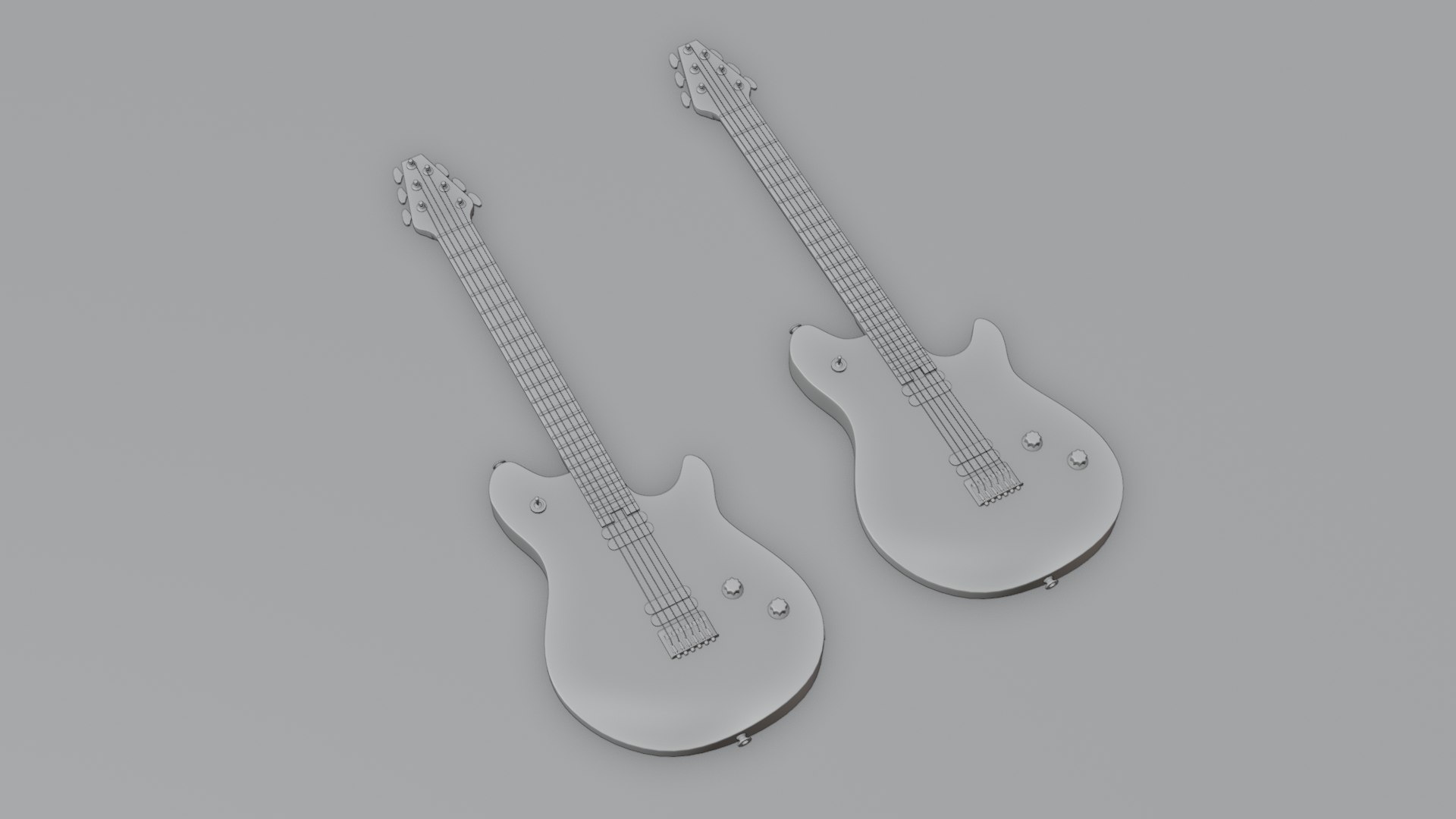 High Quality Electric Guitar 4K Textures 3D Model - TurboSquid 1952474