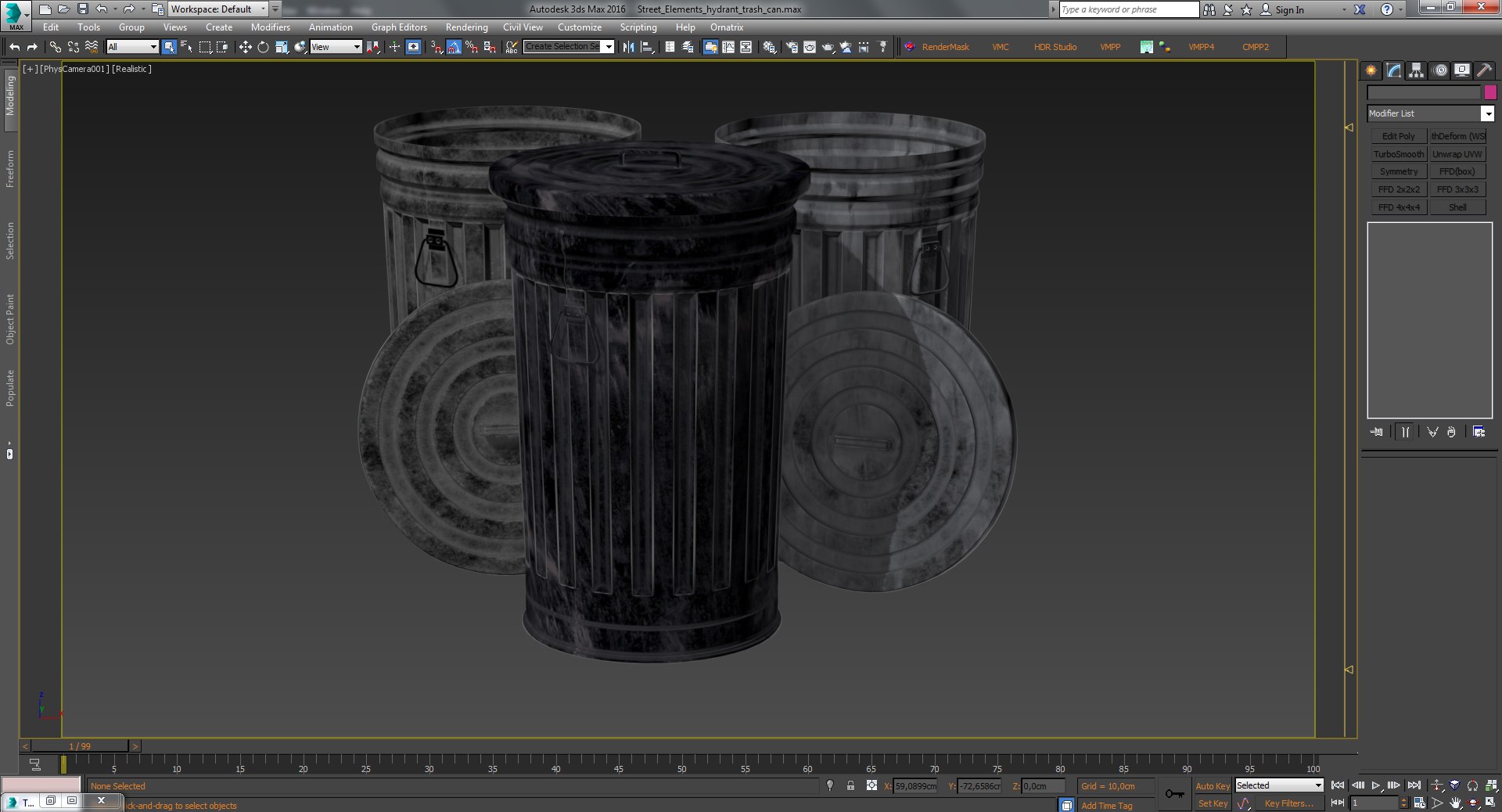 3D trash model - TurboSquid 1354678