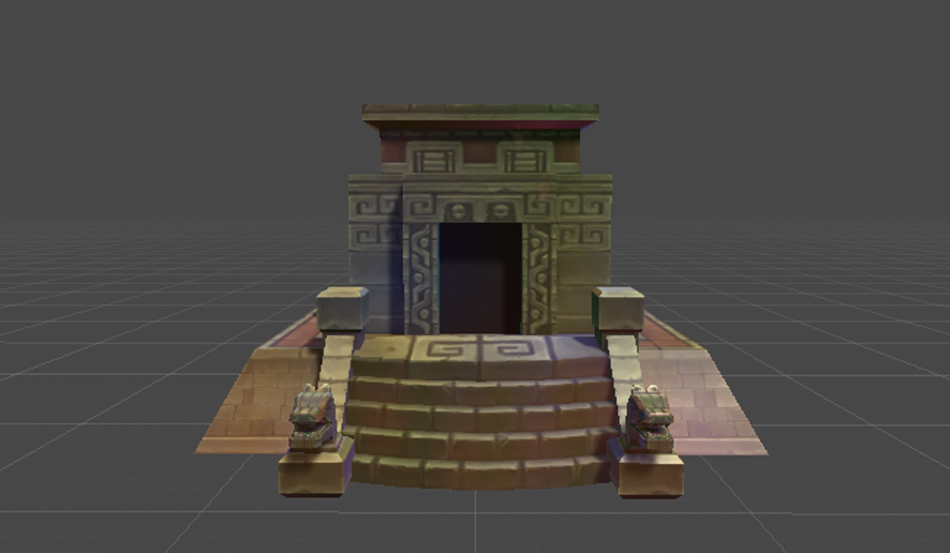 Temple Games 3D Model - TurboSquid 1525819