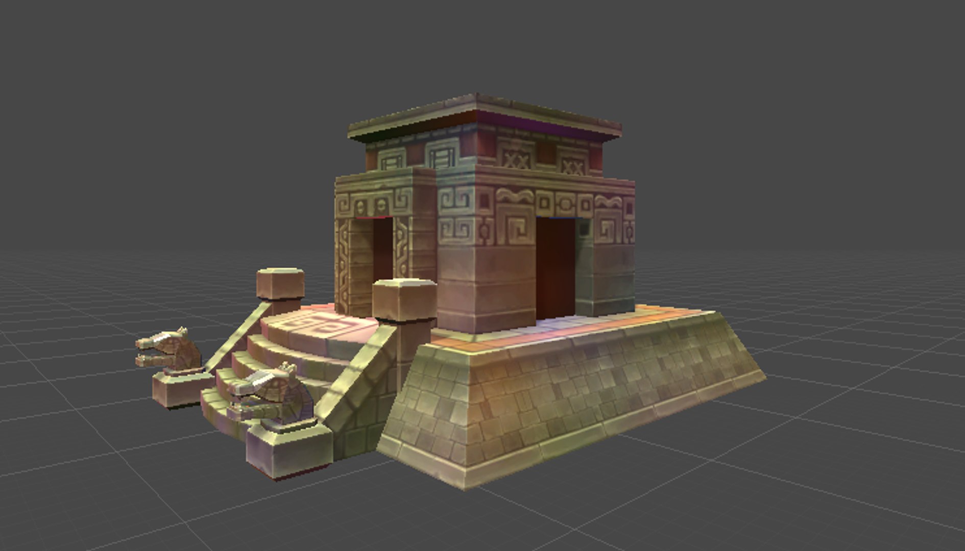 Temple Games 3D Model - TurboSquid 1525819
