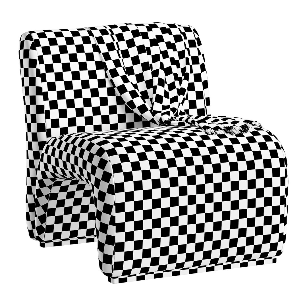 3D Curve Chair - TurboSquid 2317272