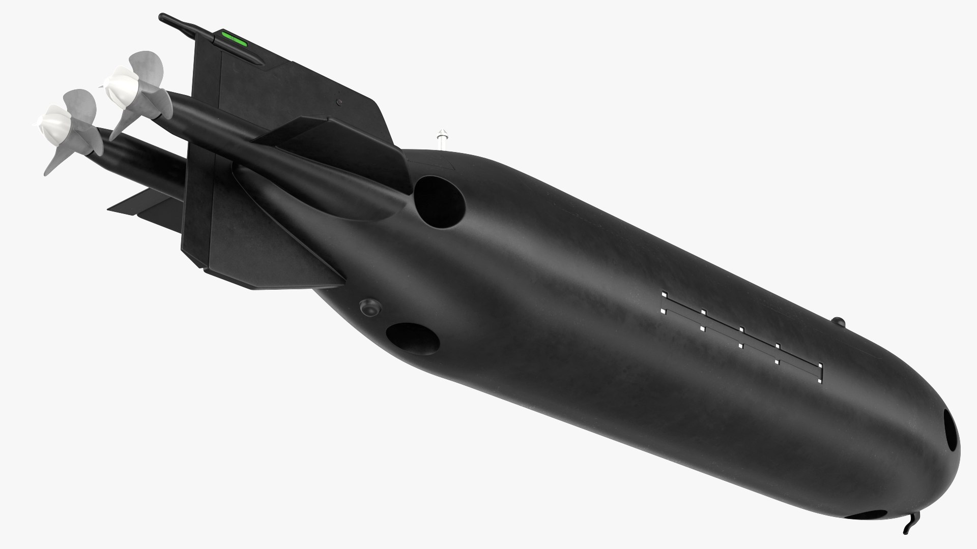 Submarine Drone Rigged for Maya 3D - TurboSquid 2183850