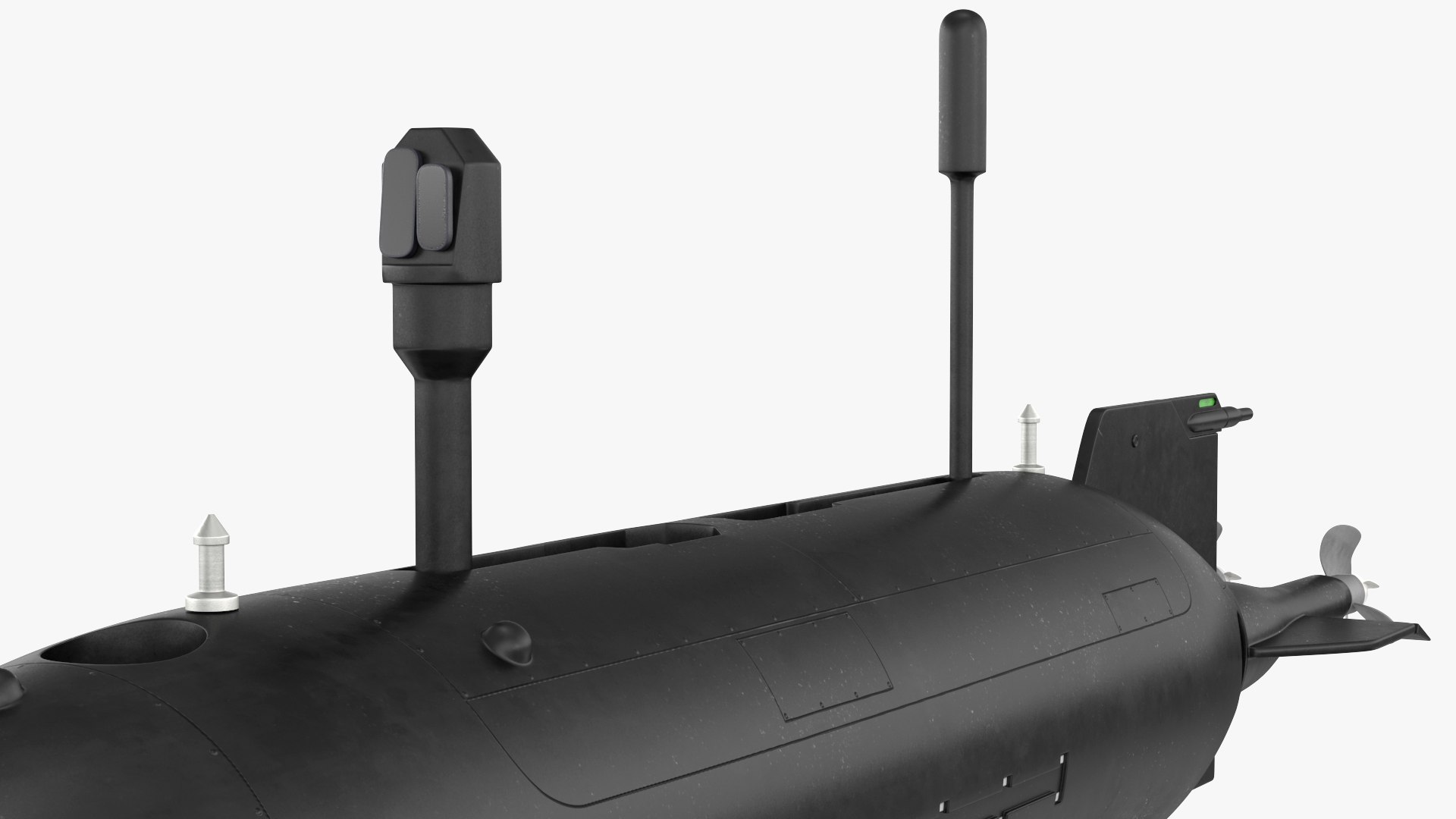 Submarine Drone Rigged for Maya 3D - TurboSquid 2183850