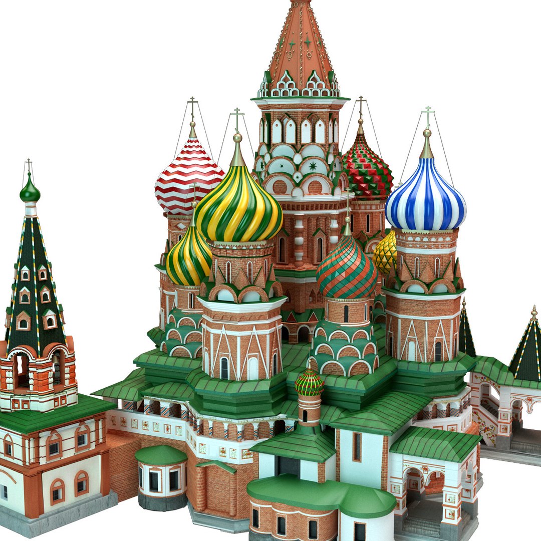 Saint Basils Cathedral 3d Model